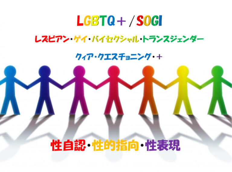 LGBTQのグラデーションLGBTQQIAAPPO2SとSOGIの性指向・性自認・法律とトランスジェンダーのセルフチェックリスト